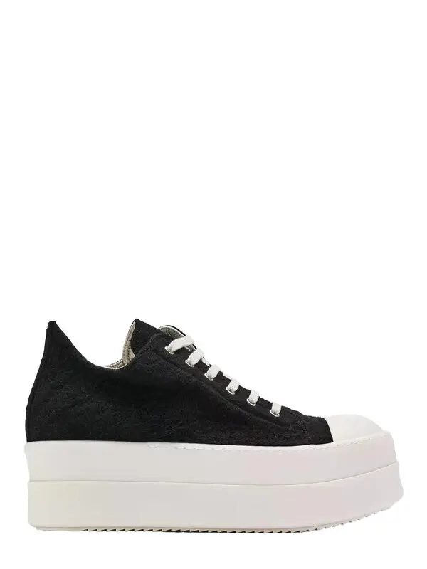 Rick Owens Double Bumper Sneakers - Black