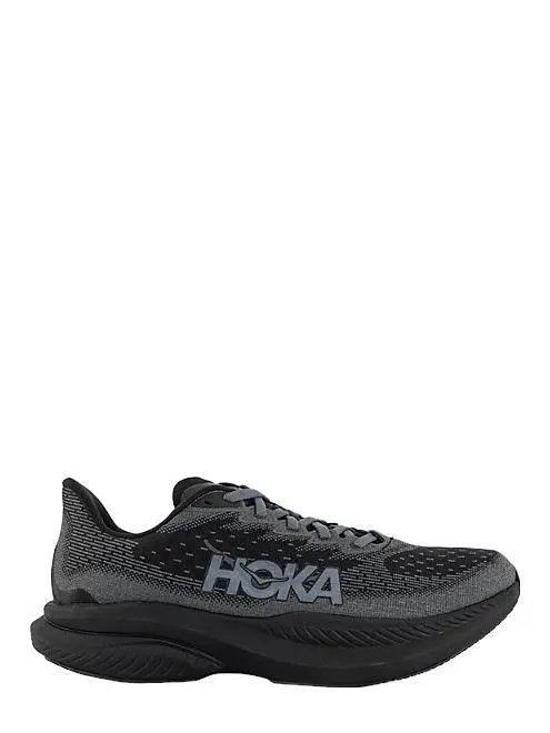 Hoka Mach 6 Woven Trainers - Black Outer Orbit