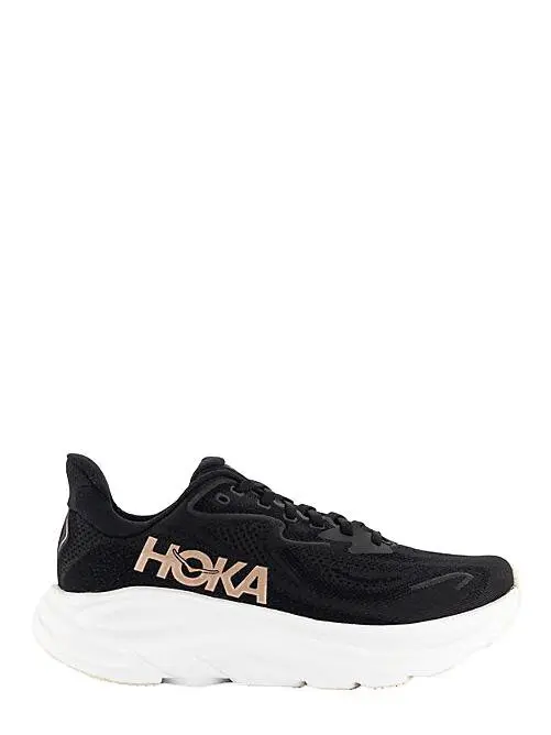 HOKA Clifton 10 Mesh Trainers - Black Rose Gold F