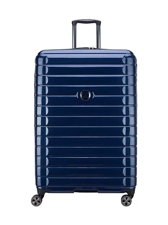 DELSEY Expandable Suitcase 82cm - Deep Sea Navy