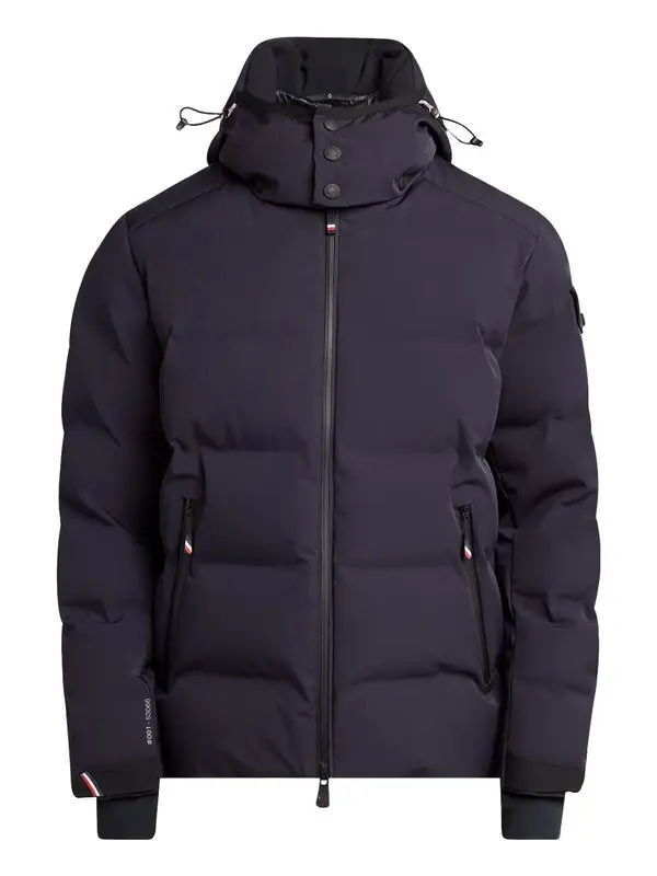 Moncler Stretch Nylon Montgetech Puffer Jacket - Navy