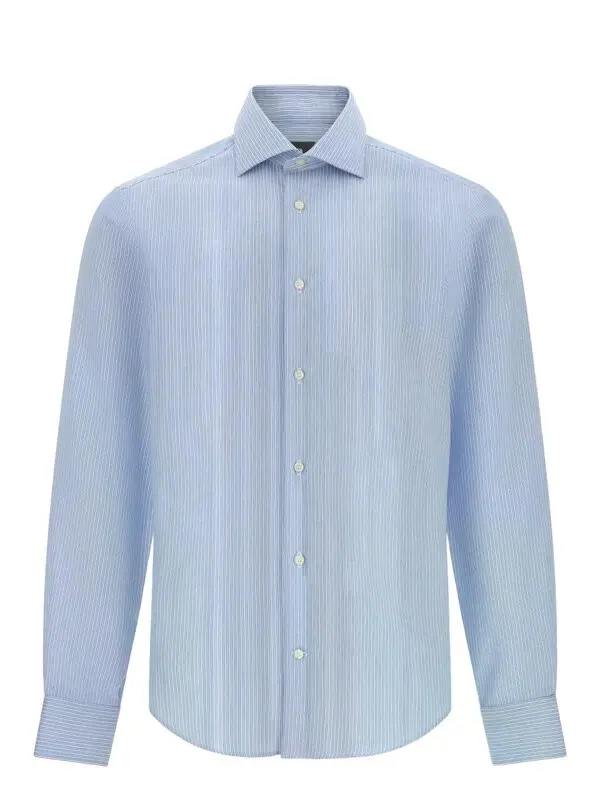 Boggi Milano Striped Shirt - Blue