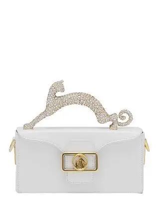 LANVIN Pencil Cat Bag - White