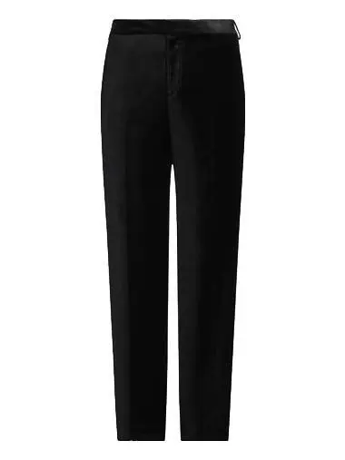 LARDINI Viscose Chino Pants - Black