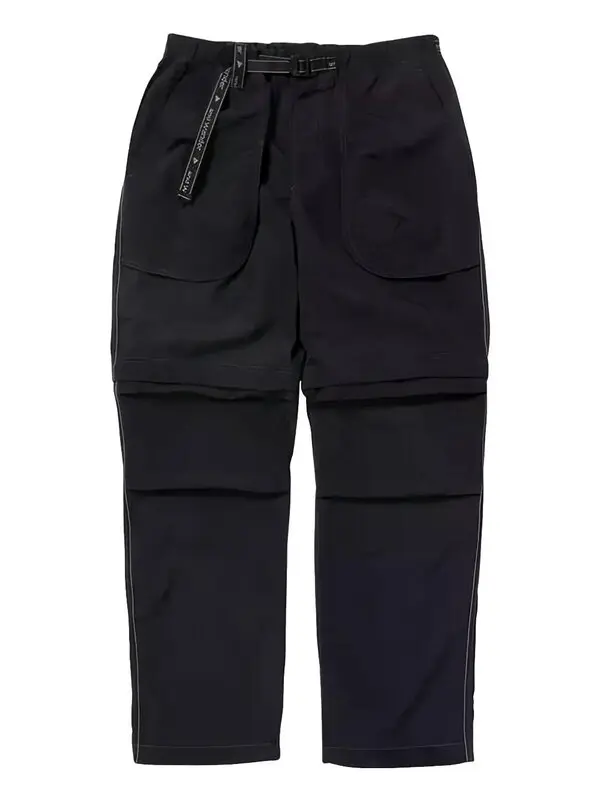 AND WANDER Ny Hiker Two-way Trousers - Black