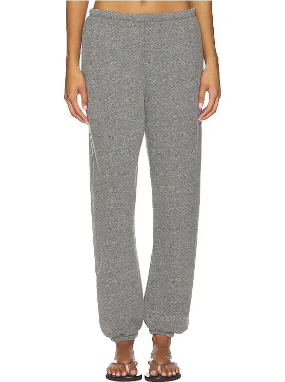 PERFECTWHITETEE Stevie Sweatpant - Dark Heather Grey