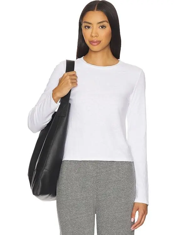 PERFECTWHITETEE Jamie Cotton Long Sleeve - White