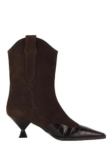 MARIA LUCA Nila Boots - Dark Brown