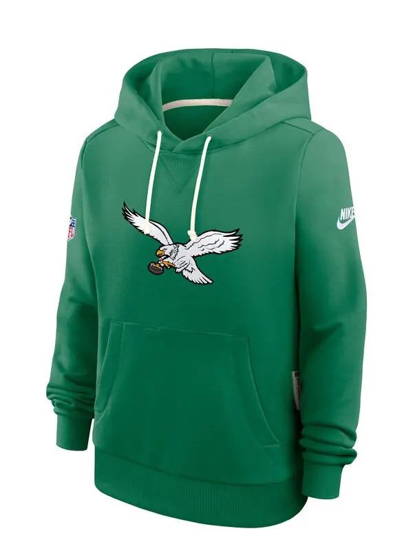 Nike Philadelphia Eagles Alt Pack Dri-fit Nfl Pullover Hoodie - Green