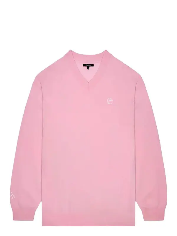 MALBON X Jesper Parnevik V-neck Sweater - Pink