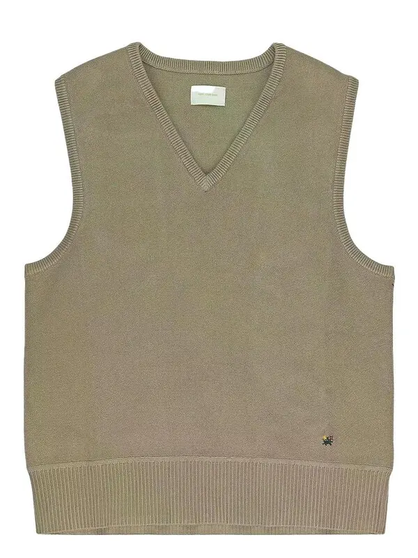 Aimé Leon Dore V-neck Vest - Neutrals