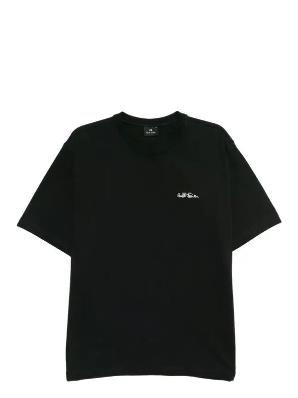 Paul Smith Logo-embroidered T-shirt - Green