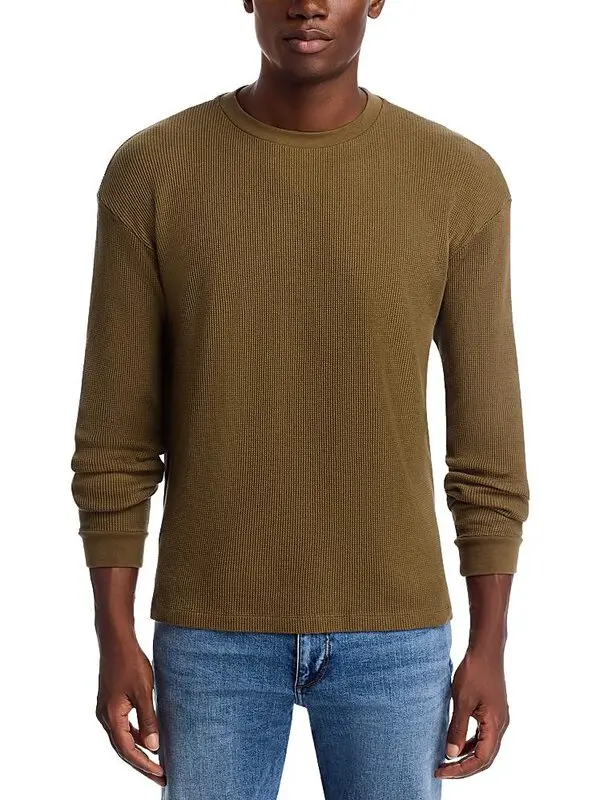 Joe's Jeans Waffle Knit Long Sleeve Tee - Beech