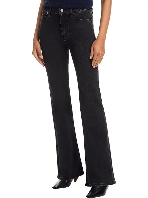 FRAME The Icon High Rise Flare Jeans - Meteor