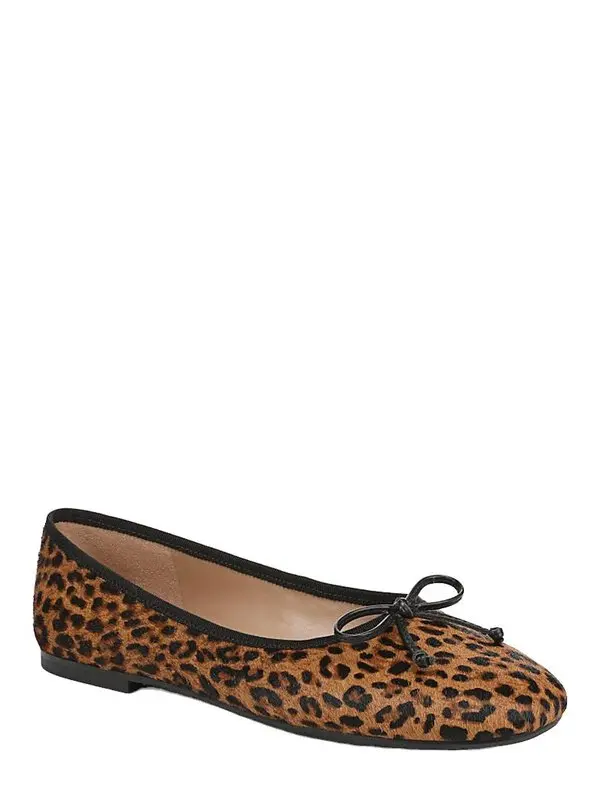 Sam Edelman Alie Animal Print Ballet Flats - Brown Multi