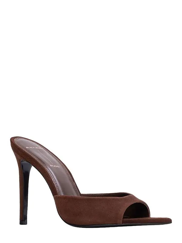 BLACK SUEDE STUDIO Brea High Heel Sandals - Brownie