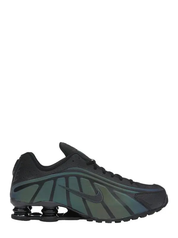 Nike Shox R4 Se Sneakers - Black/seaweed/light Lemon Twist