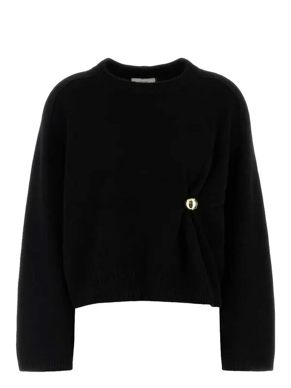 Loulou De Saison Cashmere Bill Sweater - Black