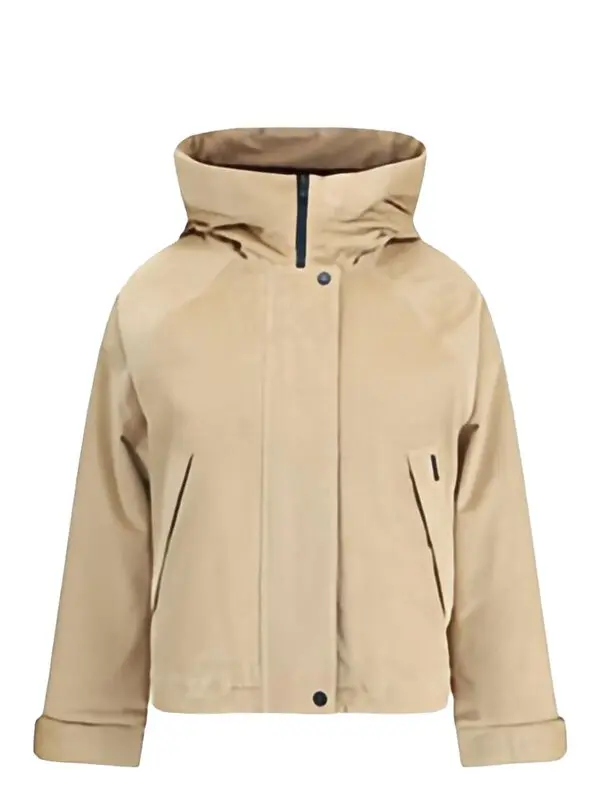 Woolrich Hooded Jacket - Beige