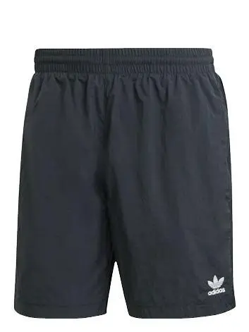 Adidas Trefoil Essentials Woven Shorts - Black White