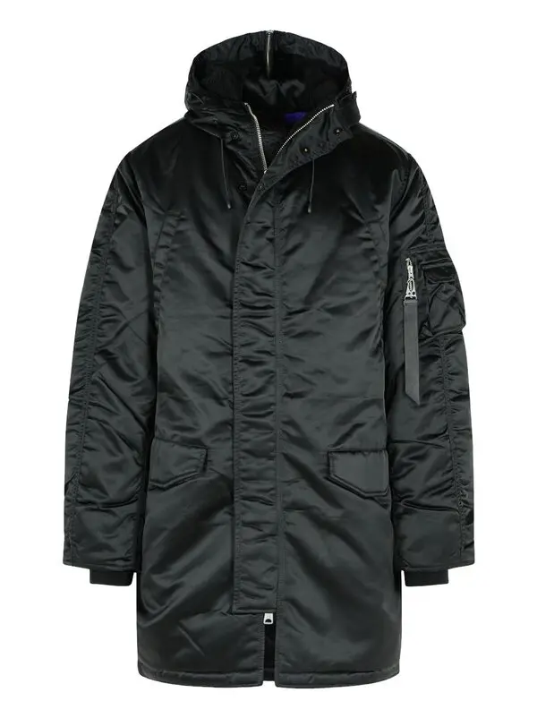 Alpha Industries N-3b Uv' Nylon Parka - Black