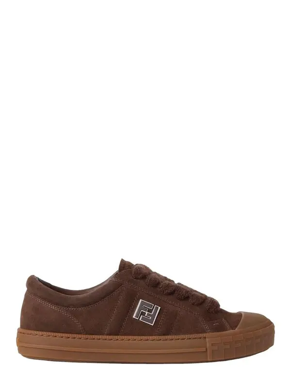 Fendi Domino Sneakers - Brown