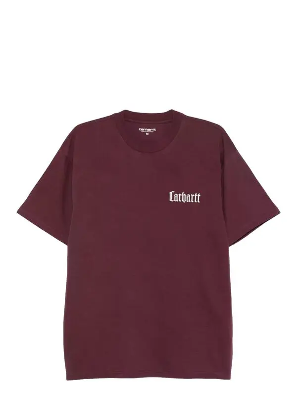 Carhartt Work In Progress Logo-embroidered T-shirt - Red