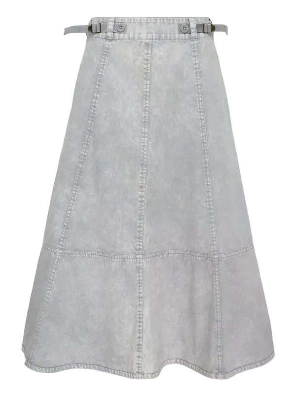 Ulla Johnson Finely Midi Skirt - Grey