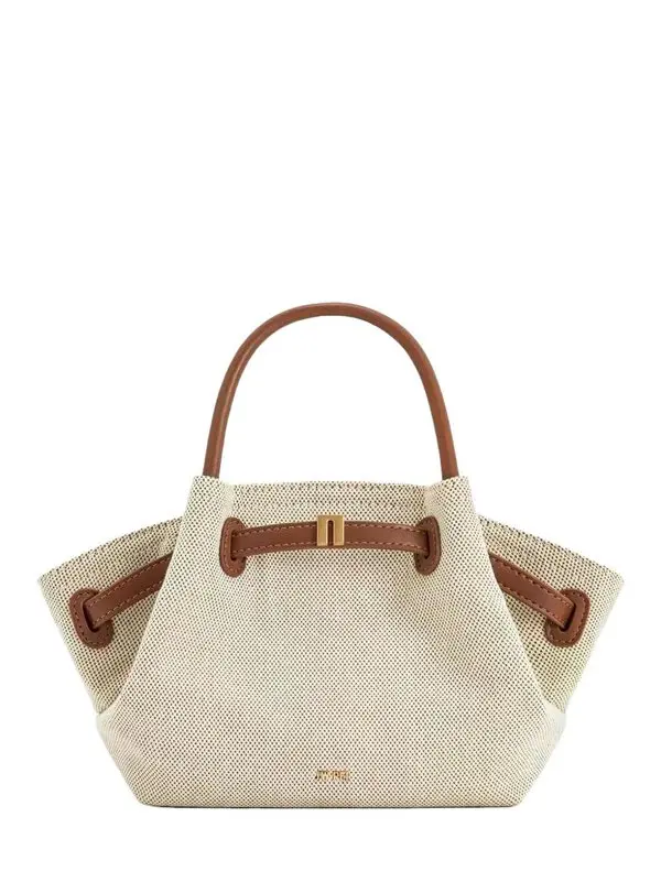 Jw Pei Mini Hana Drawstring Tote Bag - Neutrals