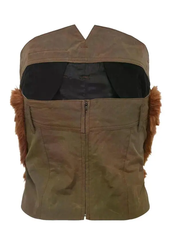 Andersson Bell Bustier-style Top - Brown