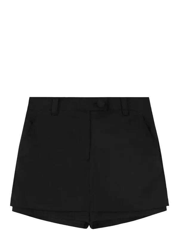 REST&RECREATION Logo-embroidered Skort - Black