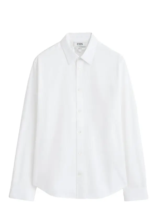 Cos Classic Cotton Shirt - White