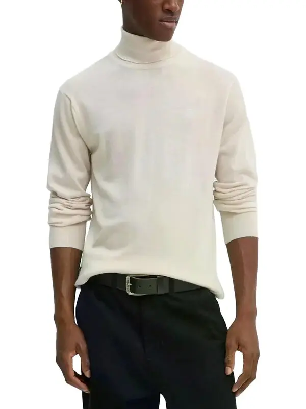 G-star Raw Turtleneck Sweater - White