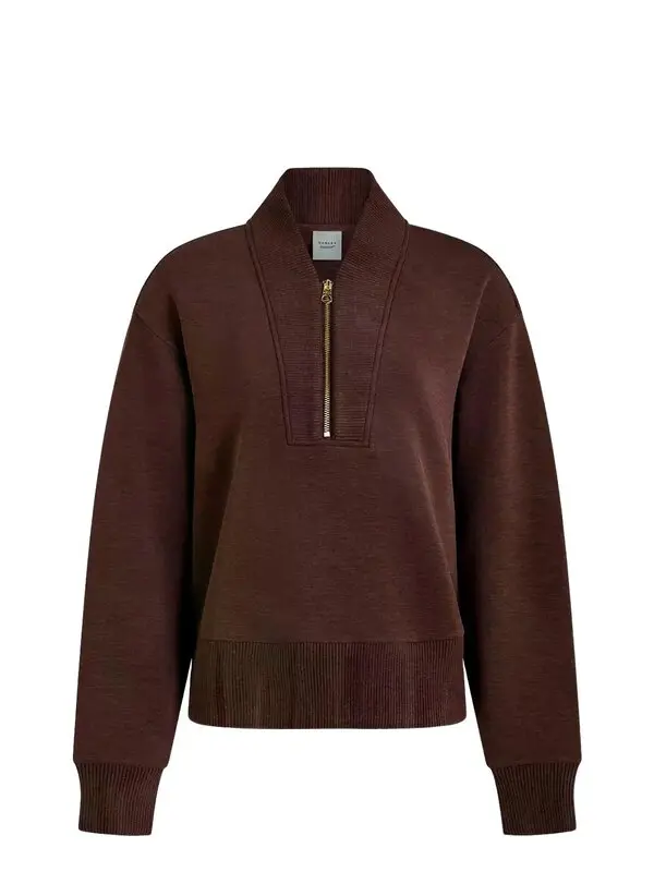 Varley Half-zip Sweatshirt - Brown