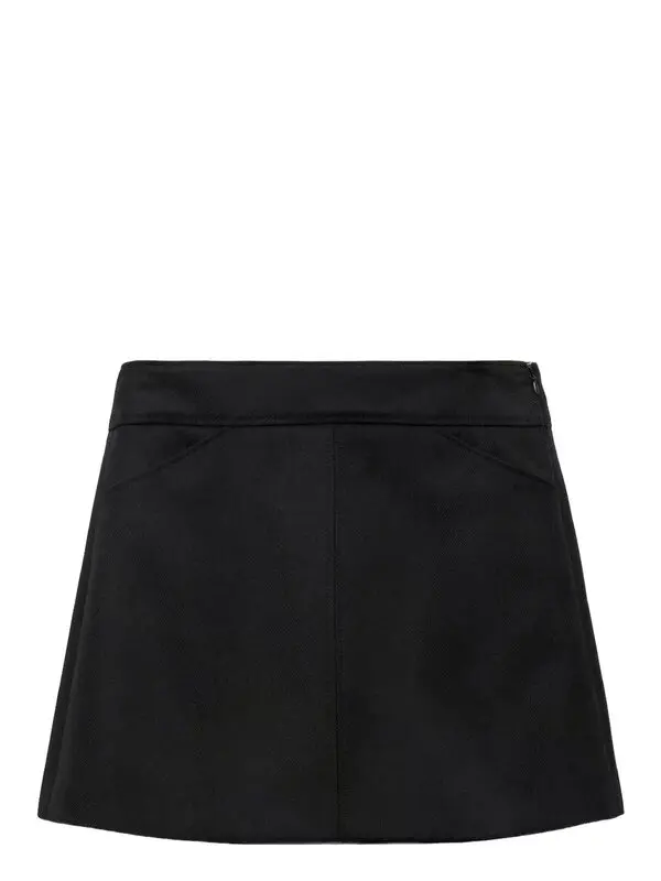 Dorothee Schumacher Virgin Wool Mini Skirt - Black