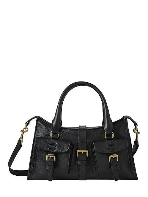 Mulberry Small Roxanne Leather Top-handle Bag - Black