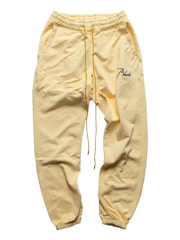 Rhude Sweatpants - Yellow