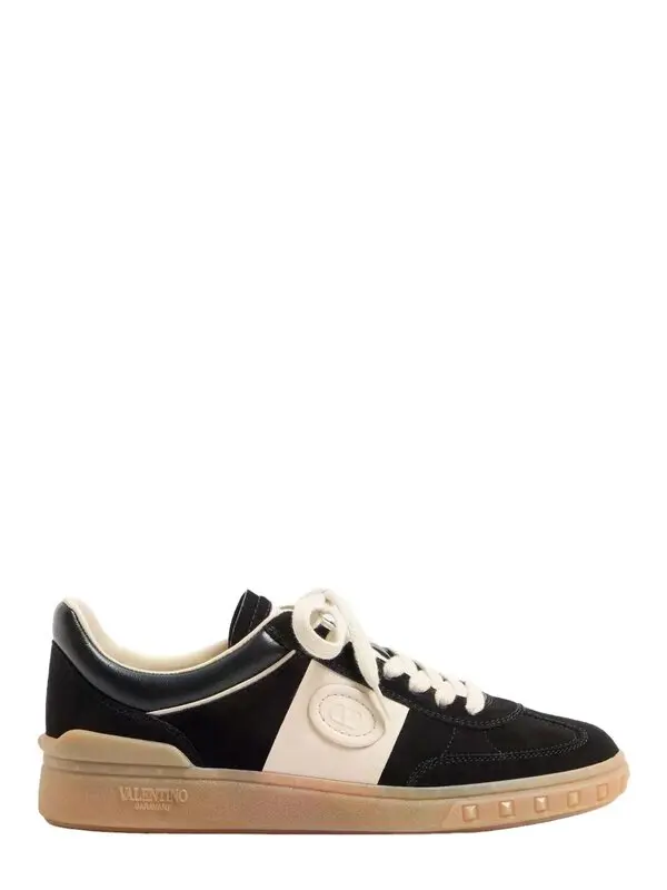 Valentino Garavani Upvillage Crosta Patch Sneakers - Black