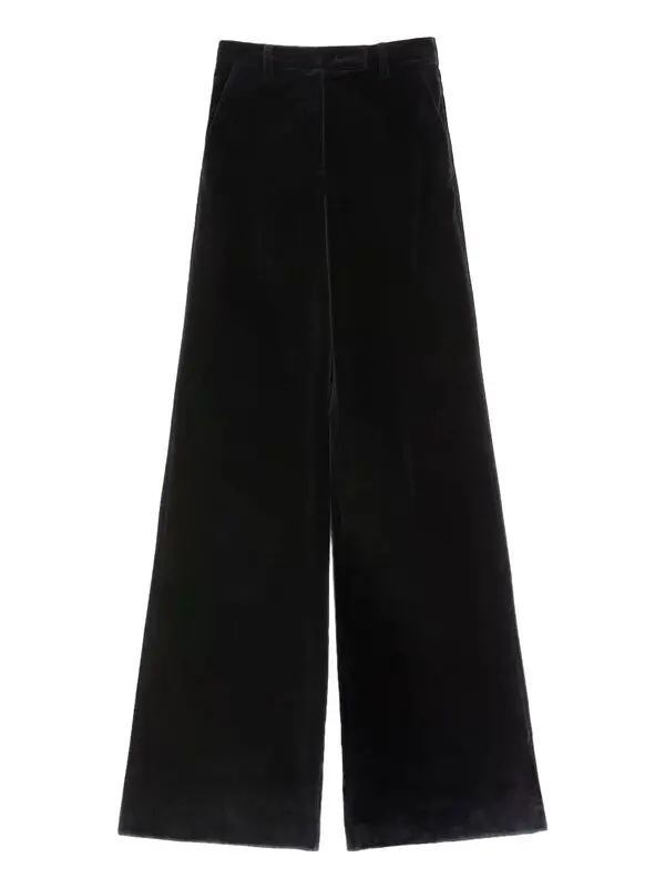 Valentino Garavani Velvet Trousers - Black