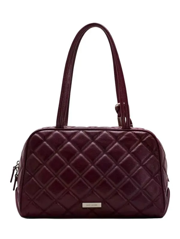 Marc Jacobs Quilted Leather Shoulder Bag - Red