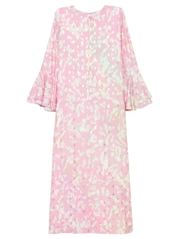 BAMBAH Bella Maxi Dress - Pink