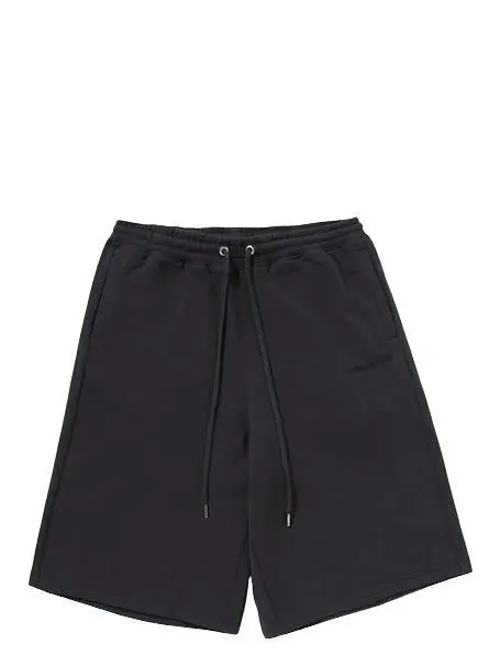 BAPE Bathing Ape Logo Knee-length Sweat Shorts - Charcoal