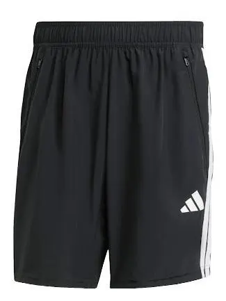 Adidas Essentials 3-stripes Woven Shorts - Black