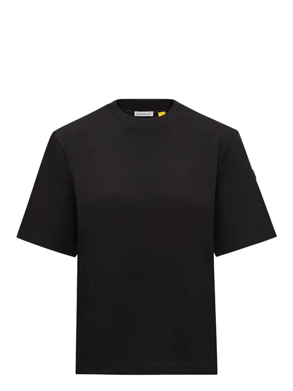 MONCLER X EDWARD ENNINFUL X Ee72 Edward Enninful Cotton T-shirt - Black