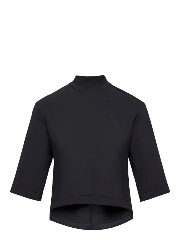 MONCLER X EDWARD ENNINFUL Neoprene T-shirt - Black