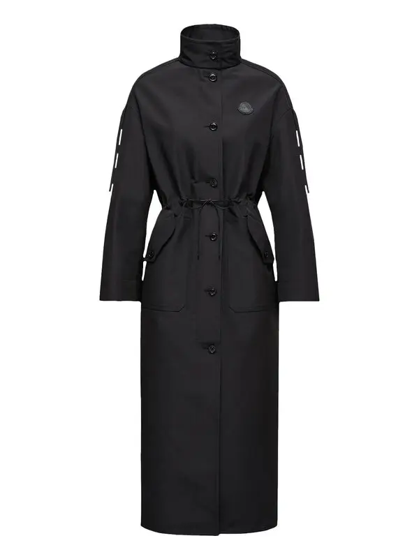 MONCLER X EDWARD ENNINFUL Winifred Trench Coat - Black