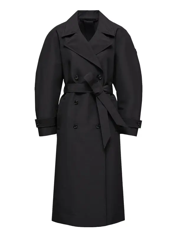 MONCLER X EDWARD ENNINFUL Zake Trench Coat - Black