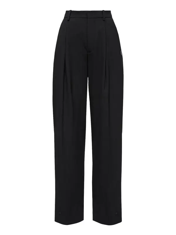 MONCLER X EDWARD ENNINFUL Wool Pants - Black