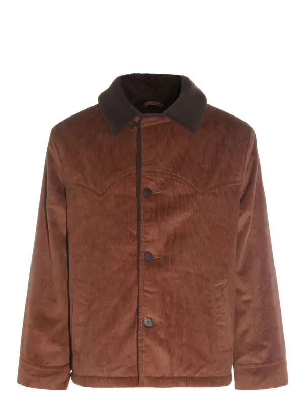 LEVI'S Brown Cotton Jacket - Bison