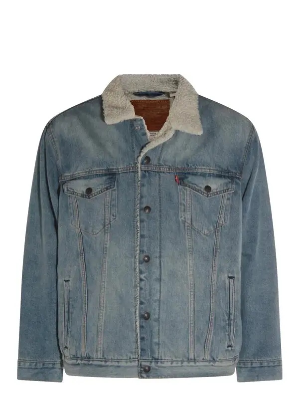 LEVI'S Denim Jacket - Kentucky Blue Sherpa